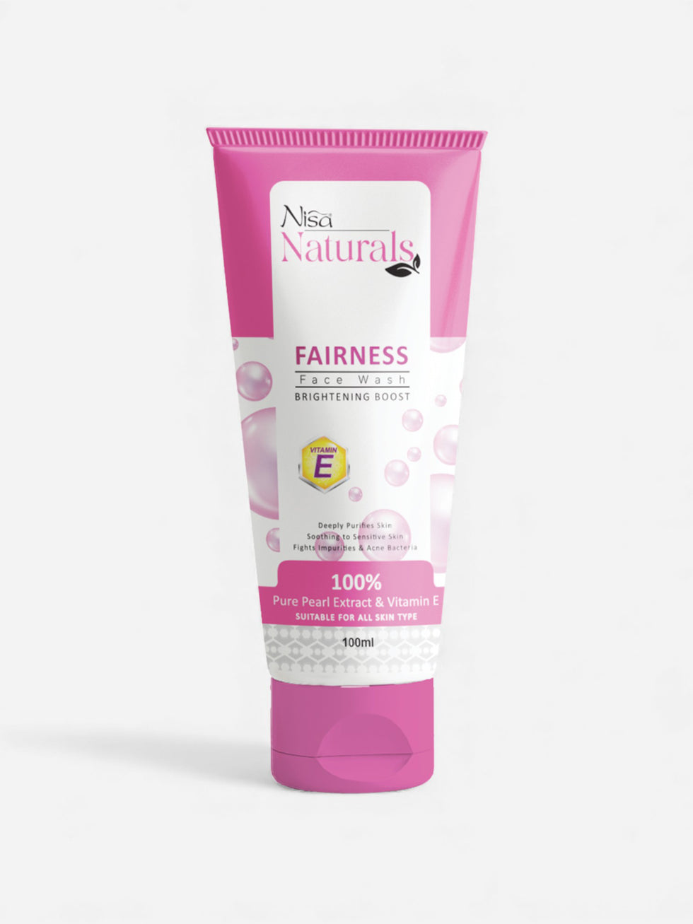 Fairness Face wash 100ml – Nisa Naturals