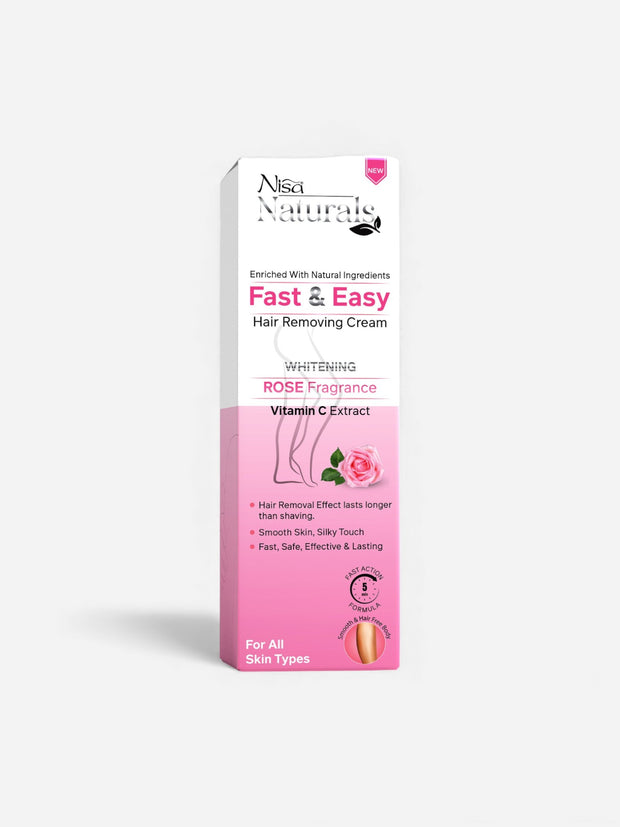 Hair Removal Cream - Rose 120ml – Nisa Naturals