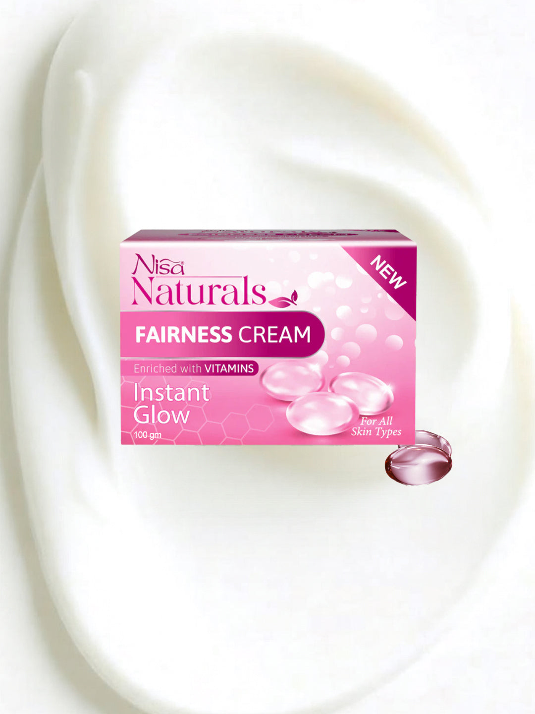 Nisa Naturals - Fairness Cream - Instant Glow 100gm